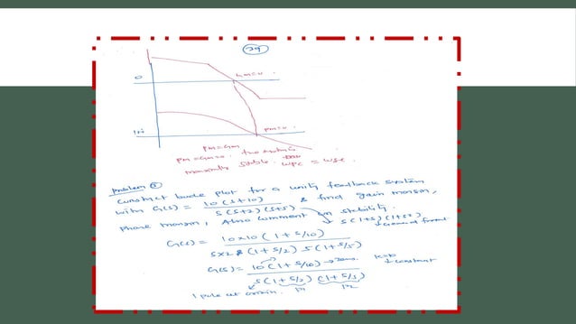 PROCESS INSTRUMENTATION DYNAMICS AND CONTROL (FREQUENCY RESPONSE SOLVED ...