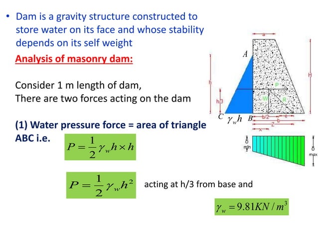 Stability analysis of dam | PPTX