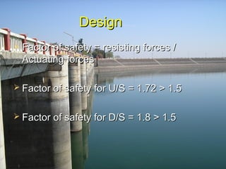 Stability analysis of mula dam | PPT | Geography | Science