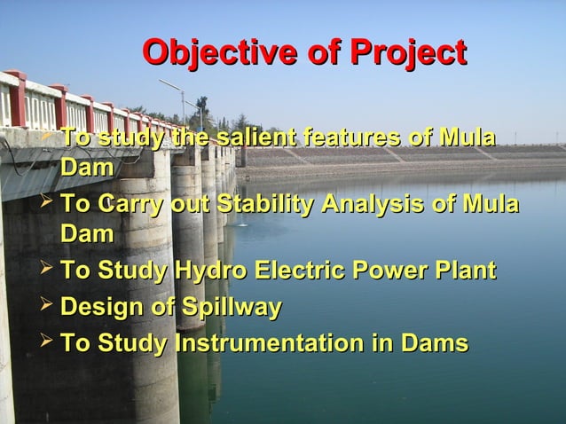 Stability analysis of mula dam | PPT | Geography | Science