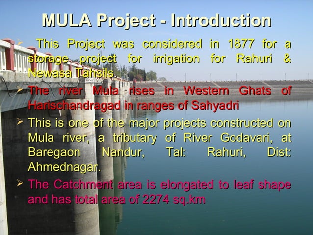 Stability analysis of mula dam | PPT