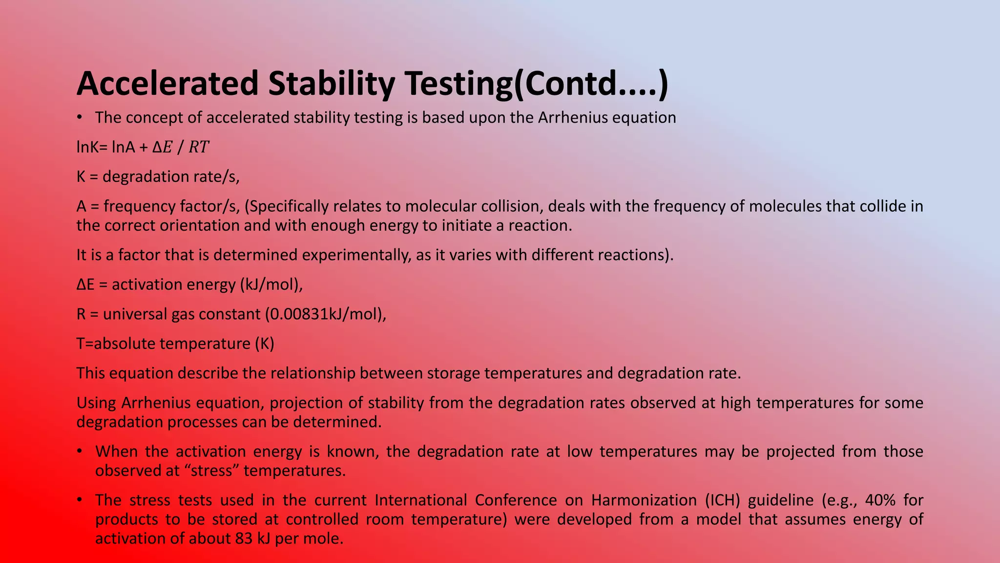 Stability and Shelf Life | PPTX