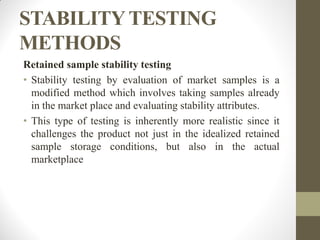 STABILITY AND SHELF LIFE OF PHARMACEUTICAL PRODUCTS. | PDF