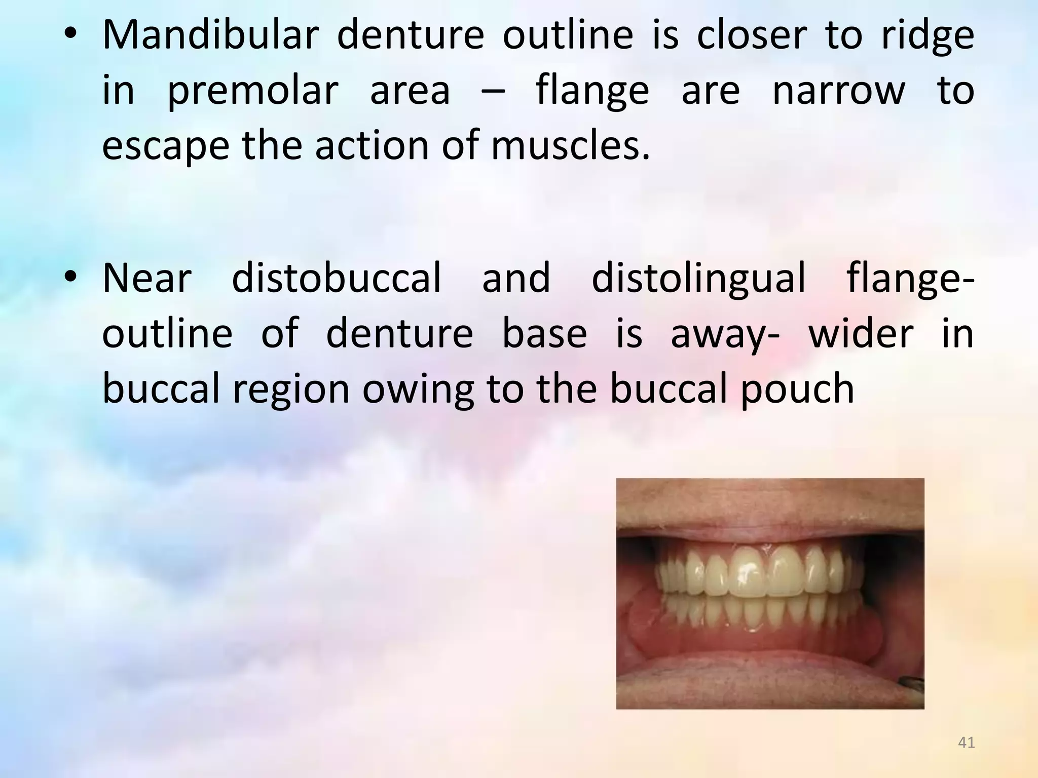 Stability and support in complete denture | PPTX
