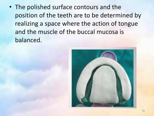 Stability and support in complete denture | PPTX