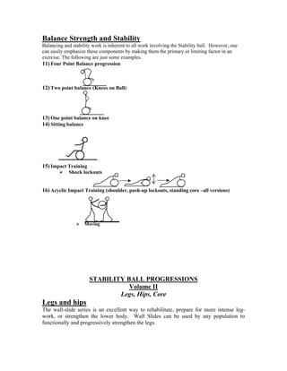 Stability ball | PDF