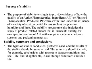 Stability basic concepts and purposes | PPTX
