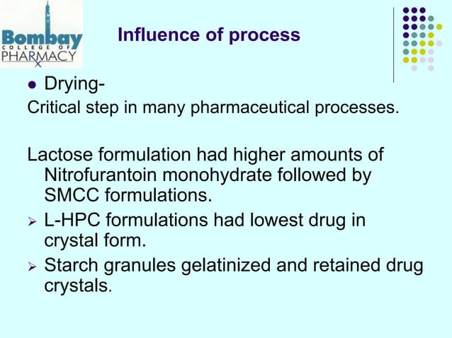 Stability_Considerations_In_Formulation_Development.ppt | Pharmaceutical Industry | Industries