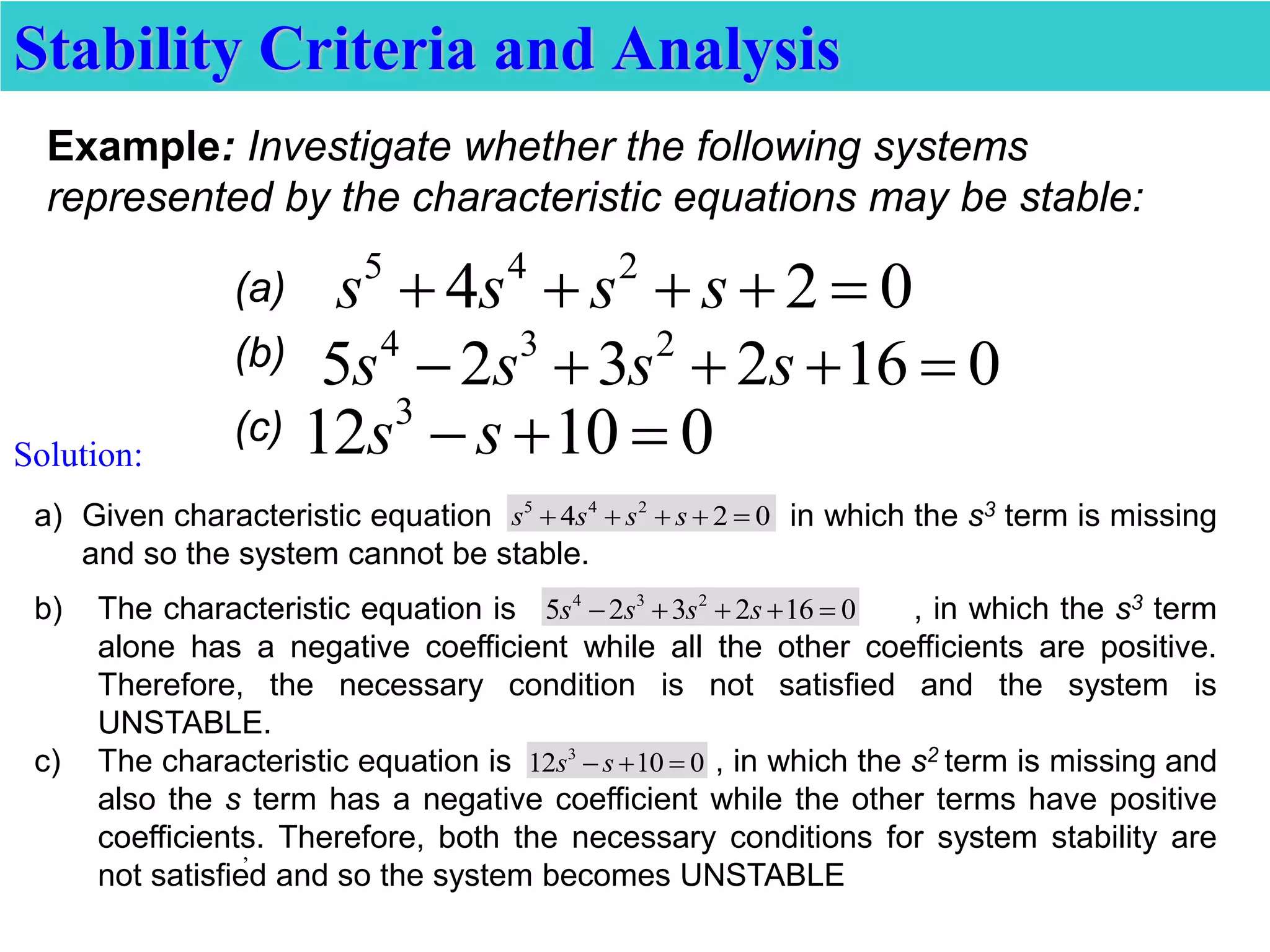 Stability criteria and Analysis_Control Systems Engineering_MEB 4101.pdf