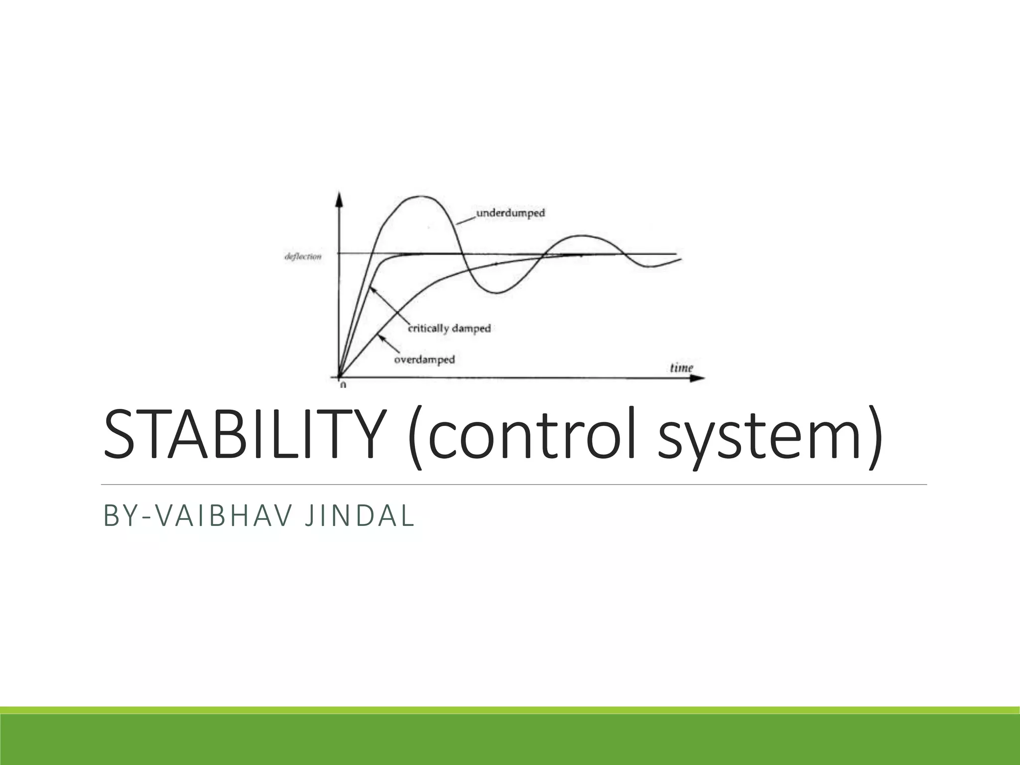 Stability of Control System | PPTX