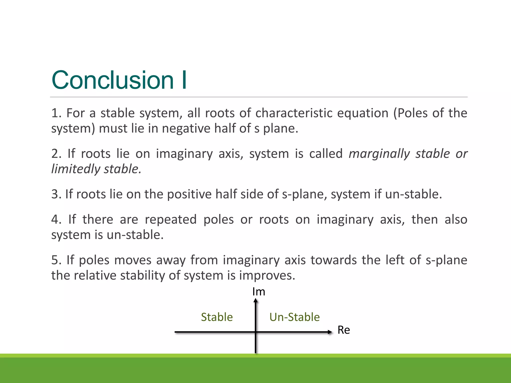 Stability of Control System | PPTX