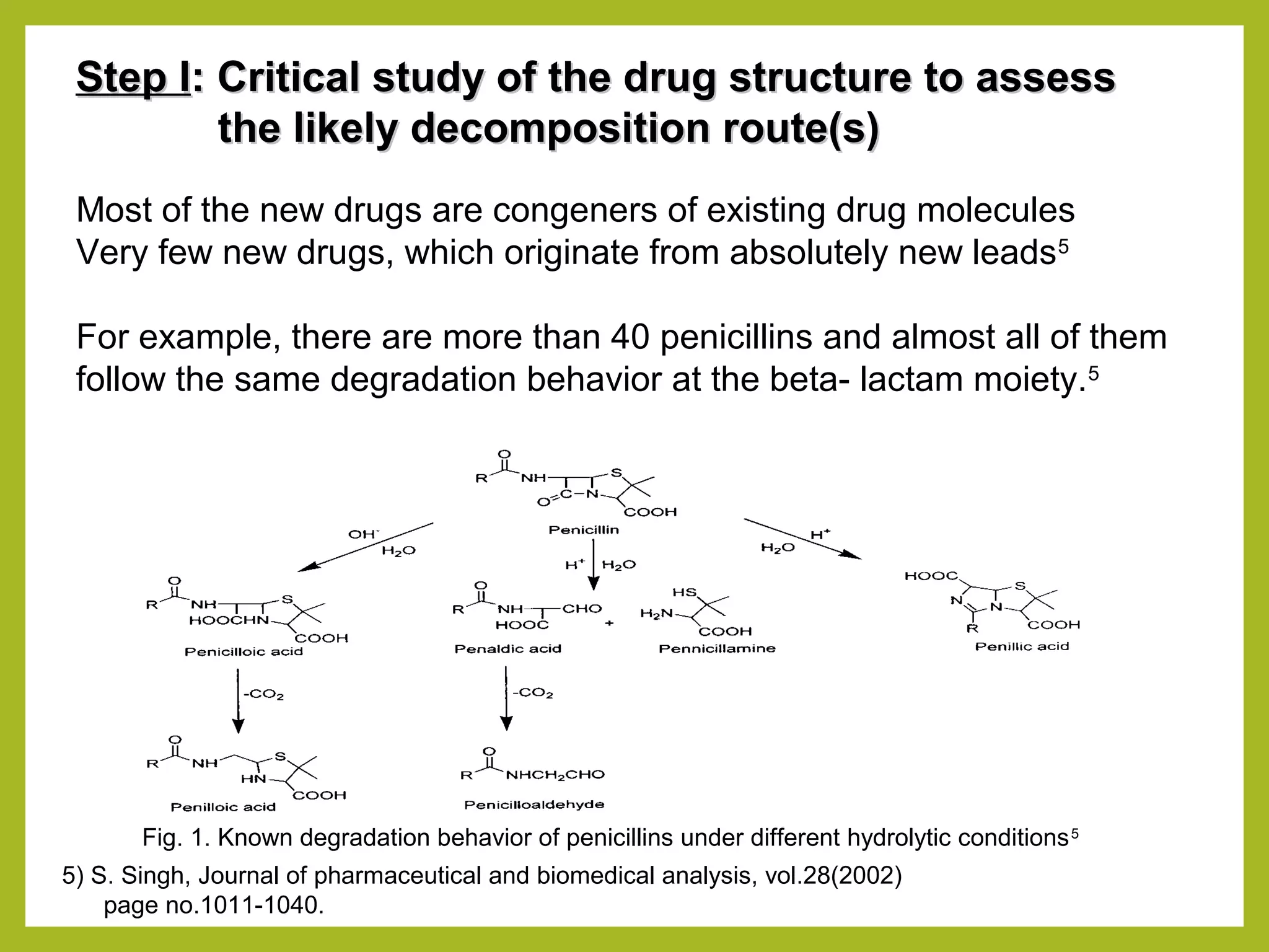Stability indicating assay | PPT