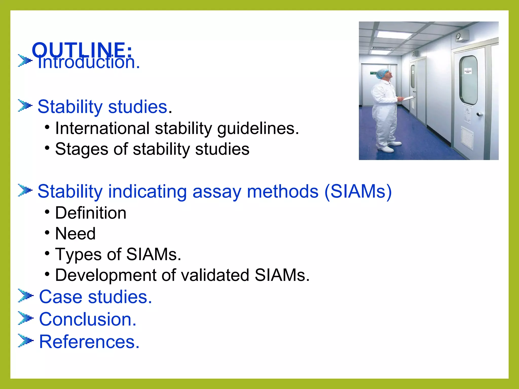 Stability indicating assay | PPT