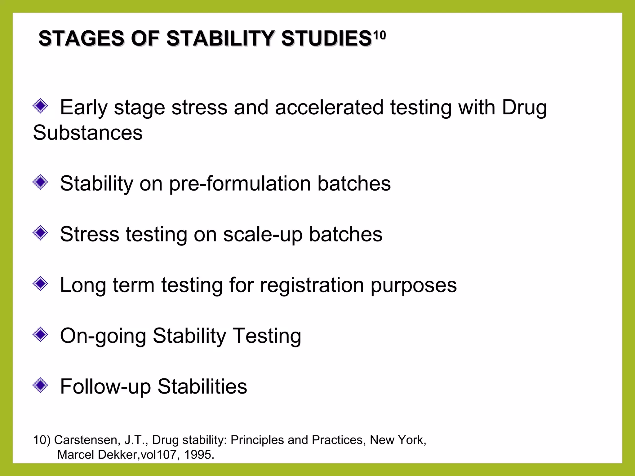 Stability indicating assay | PPT