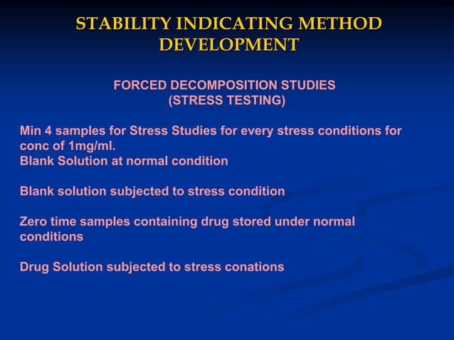 Stability_Indicating_HPLC_Method.ppt | Chemistry | Science