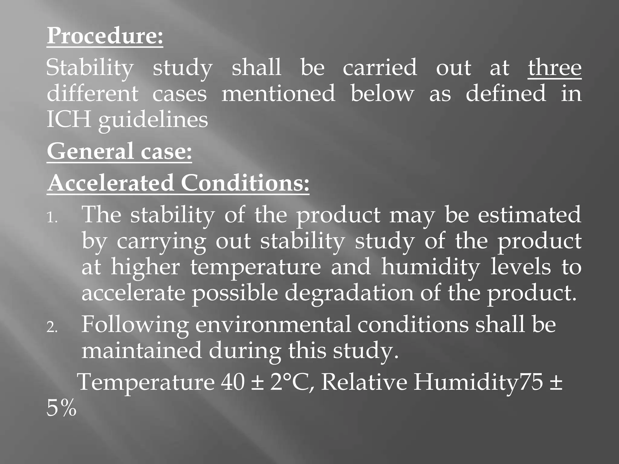 Stability studies of API in bulk pharmaceutical industries | PPTX