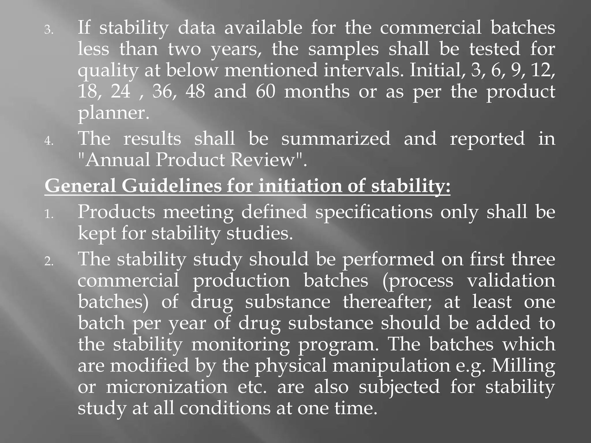 Stability studies of API in bulk pharmaceutical industries | PPTX