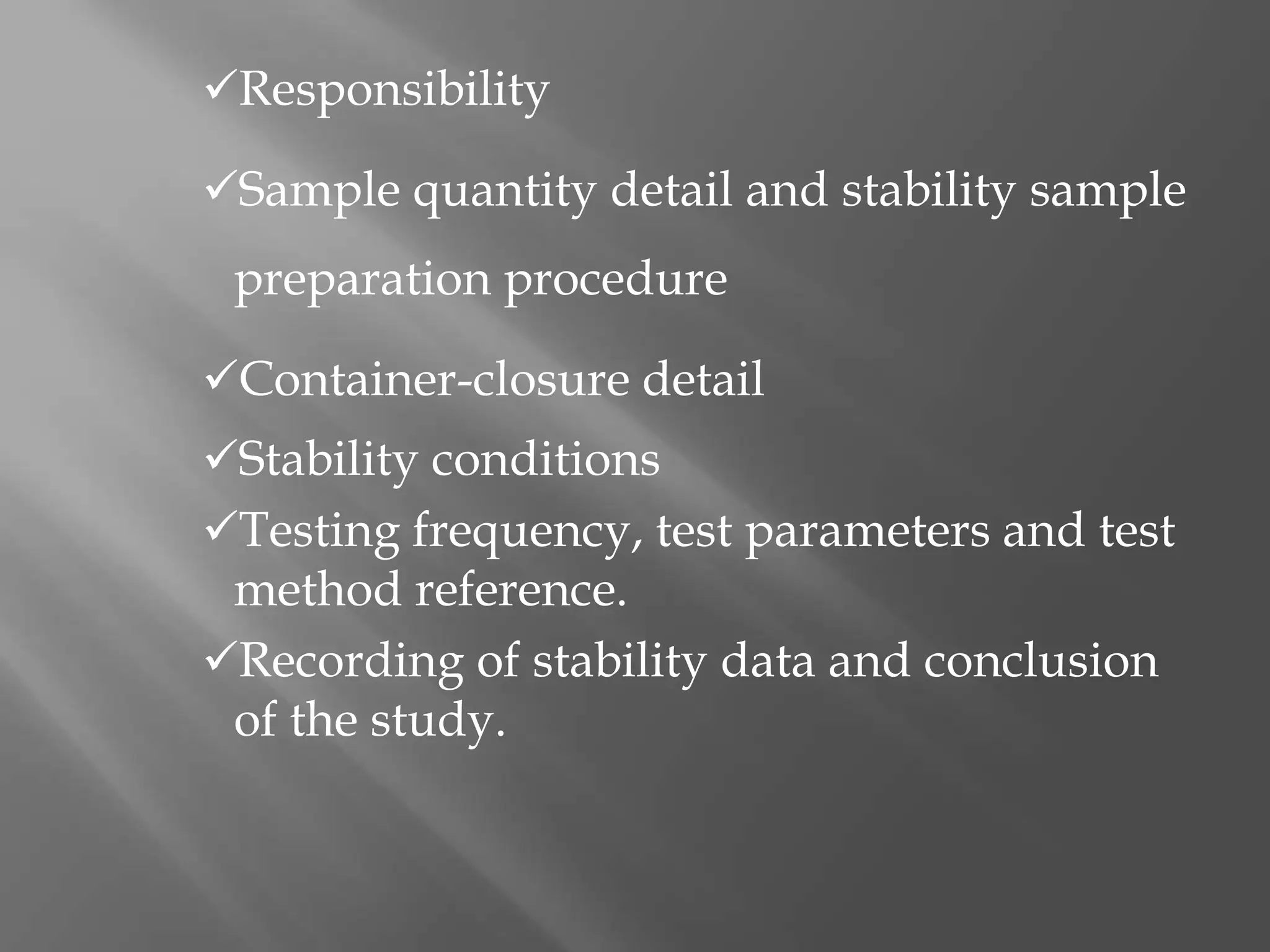 Stability studies of API in bulk pharmaceutical industries | PPTX