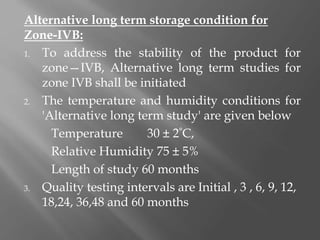 Stability studies of API in bulk pharmaceutical industries | PPTX