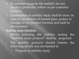 Stability studies of API in bulk pharmaceutical industries | PPTX