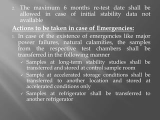 Stability studies of API in bulk pharmaceutical industries | PPTX