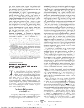 Stability of active ingredients in lon expired prescription medications ...