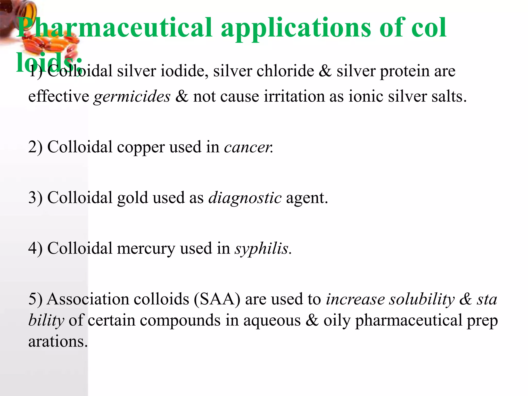 Stability of colloids | PPTX