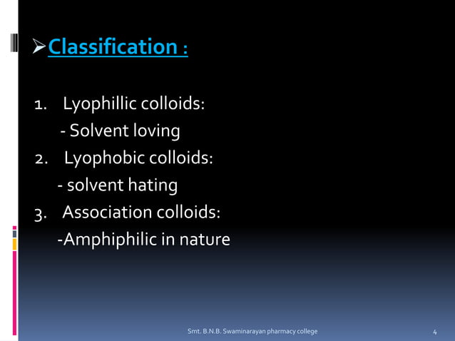 DLVO theory-Stability of colloids ( lyophobic ) | PPTX