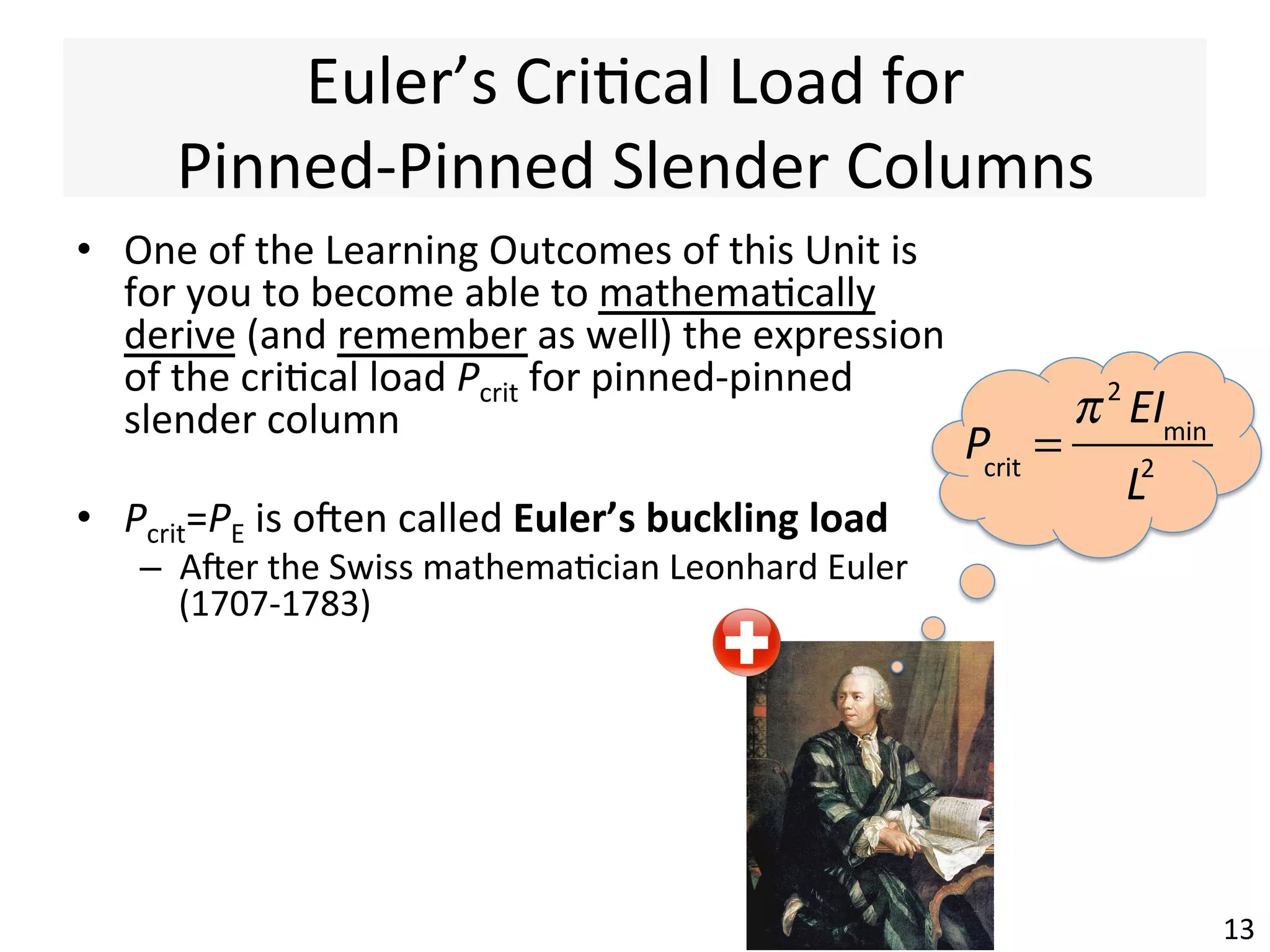 Failure of slender and stocky columns (2nd year) | PDF