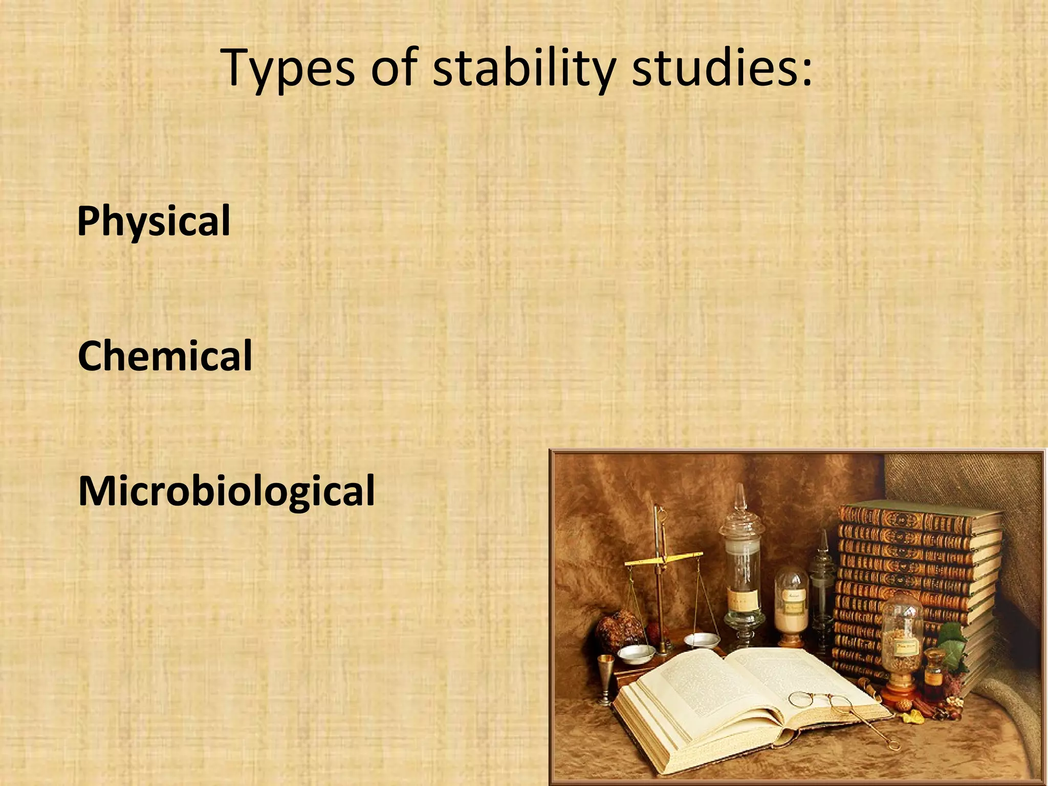 Stability of drugs | PPT