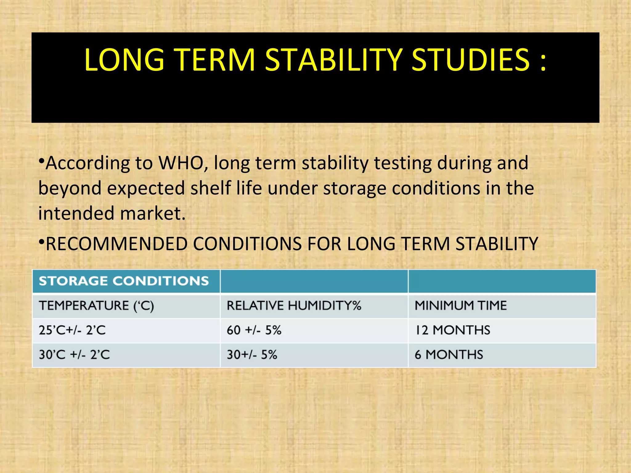 Stability of drugs | PPT