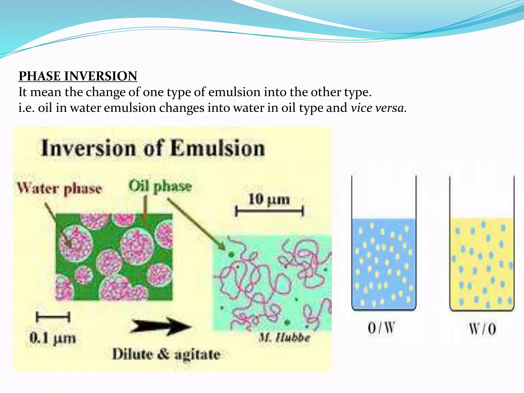 Stability of emulsion | PPTX