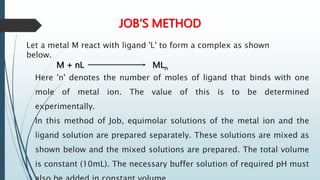 Stability of metal complexes.pptx notes for chemistry | PPTX