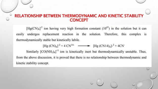 Stability of metal complexes-kns.pptx note | PPT