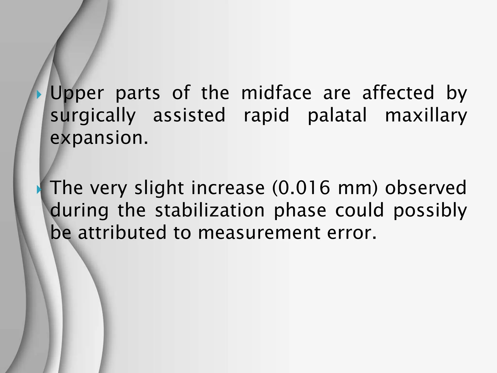 Stability of Orthopedic and Surgically Assisted Rapid Palatal Expansion ...