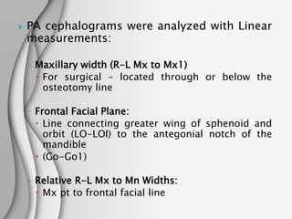 Stability of Orthopedic and Surgically Assisted Rapid Palatal Expansion ...