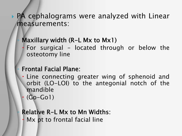 Stability of Orthopedic and Surgically Assisted Rapid Palatal Expansion ...