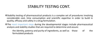 Stability of packaging in pharmacy | PPTX
