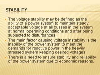 Stability of power | PPTX