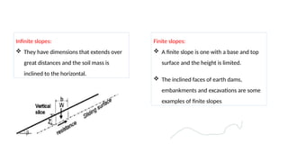 stability of slopes , foundation engineering , analysis of retaing wall ...