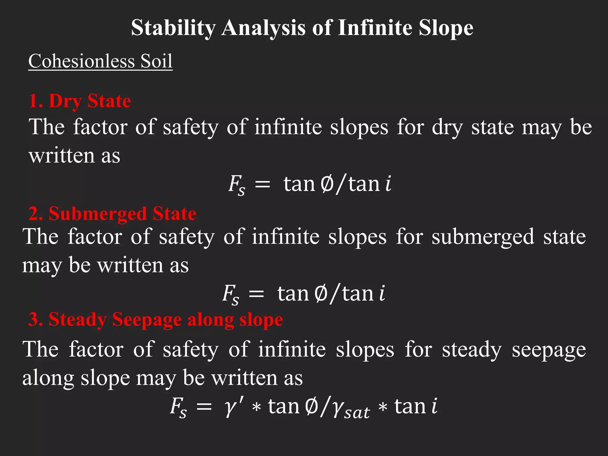Stability of Slopes | PDF