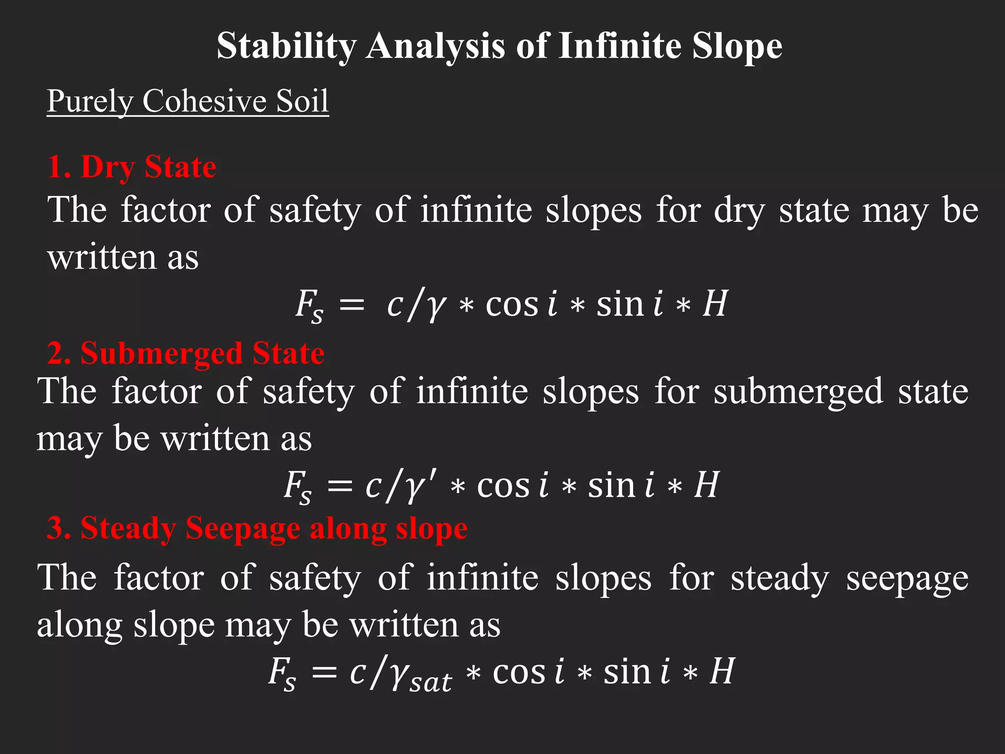 Stability of Slopes | PDF