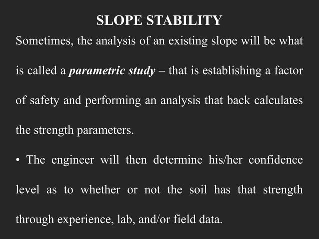 Stability of Slopes | PDF | Geology | Science