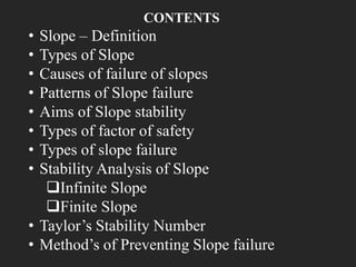 Stability of Slopes | PDF