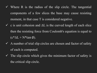 Stability of Slopes | PDF