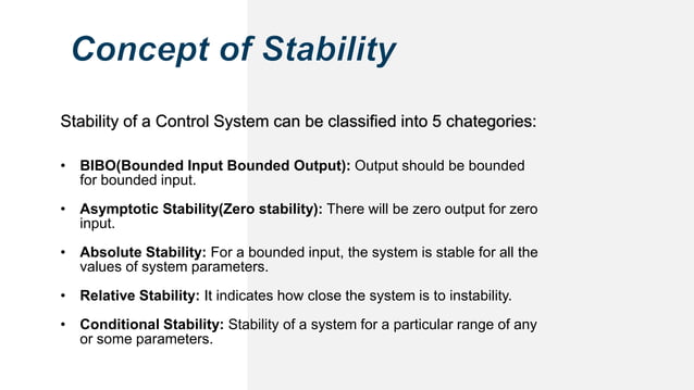 Stability ppt | PPTX
