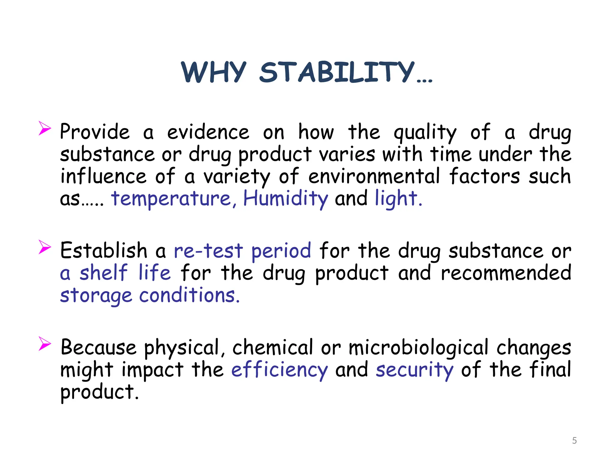 pharmaceutical stability technique in industry | PPTX