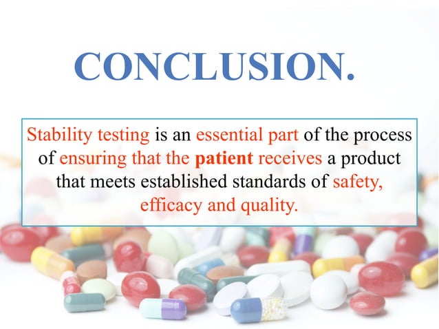 pharmaceutical stability technique in industry | PPT