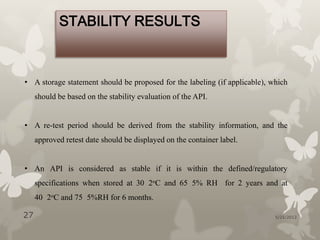 Stability protocols for different dosage forms by sachin jain | PPTX