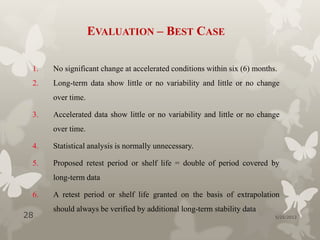Stability protocols for different dosage forms by sachin jain | PPTX